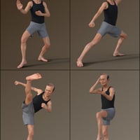 Ancient Masters Poses for Genesis 8 | Daz 3D