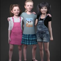 Growing Up Faces for Genesis 3 & 8 Female(s) | Daz 3D