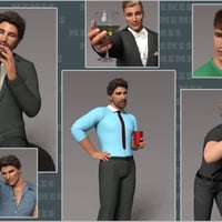 Z Memes Poses and Expressions | Daz 3D